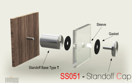 Stainless Steel Standoffs and Glass Standoffs